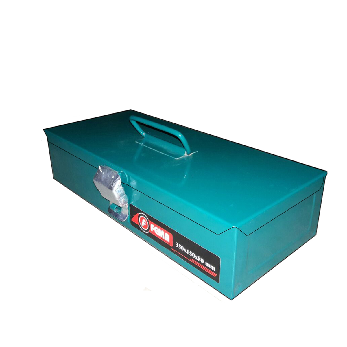 Caja de Herramientas Fema Chapa Reforzada 350x150x80 mm | Agronline