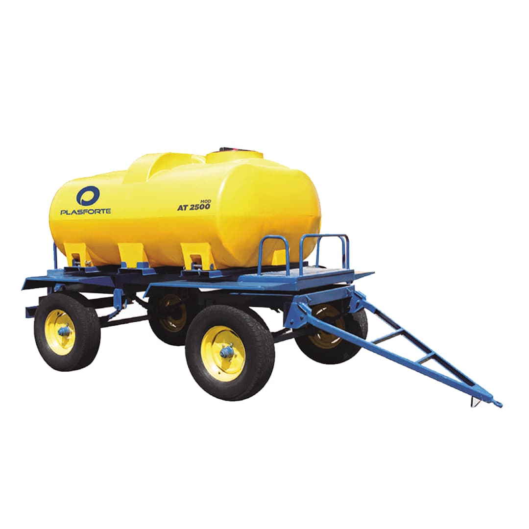 Acoplado Tanque Plasforte Dos Ejes 2500Lts | Agronline