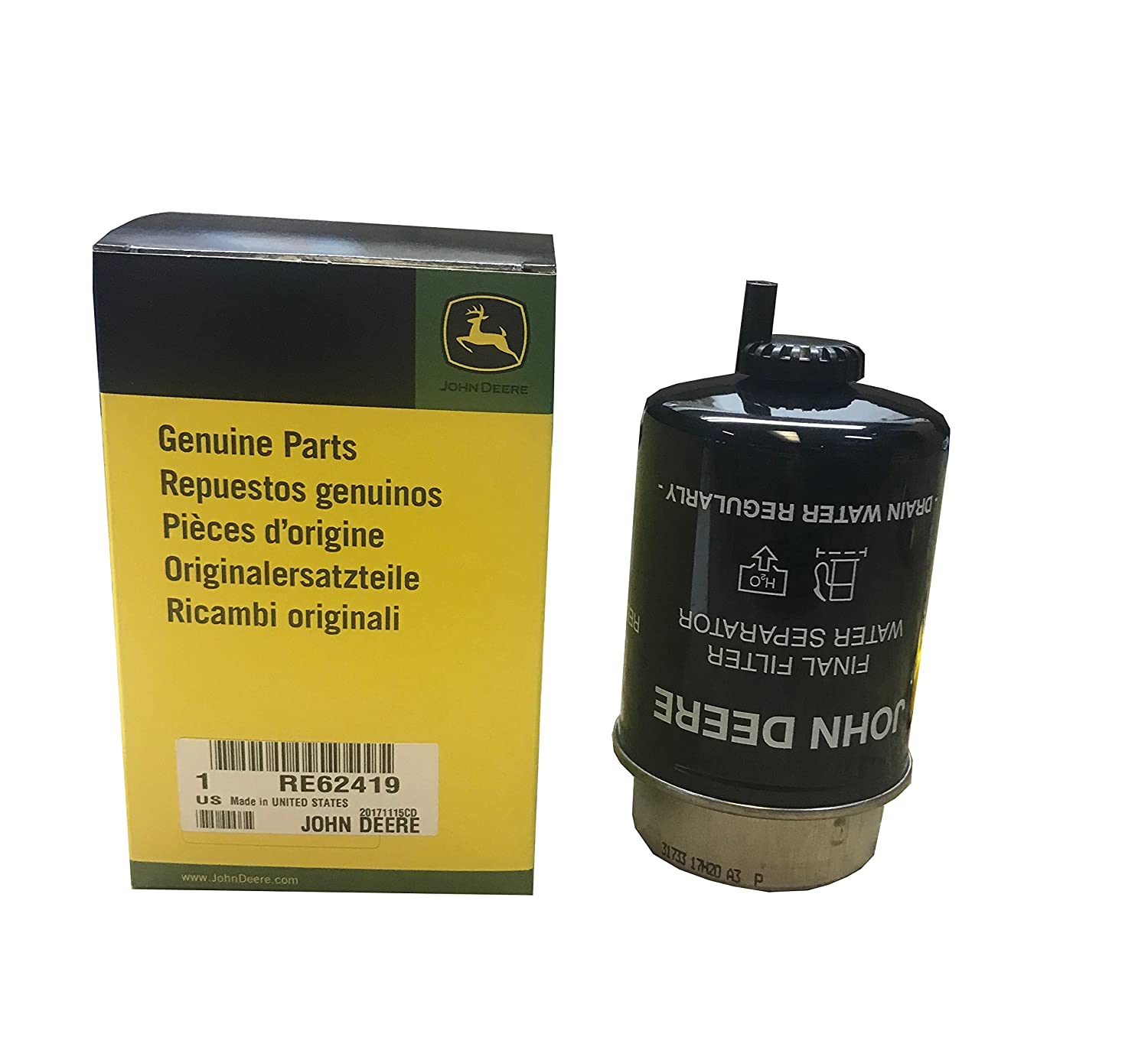 Filtro De Combustible John Deere RE62419 | Agronline