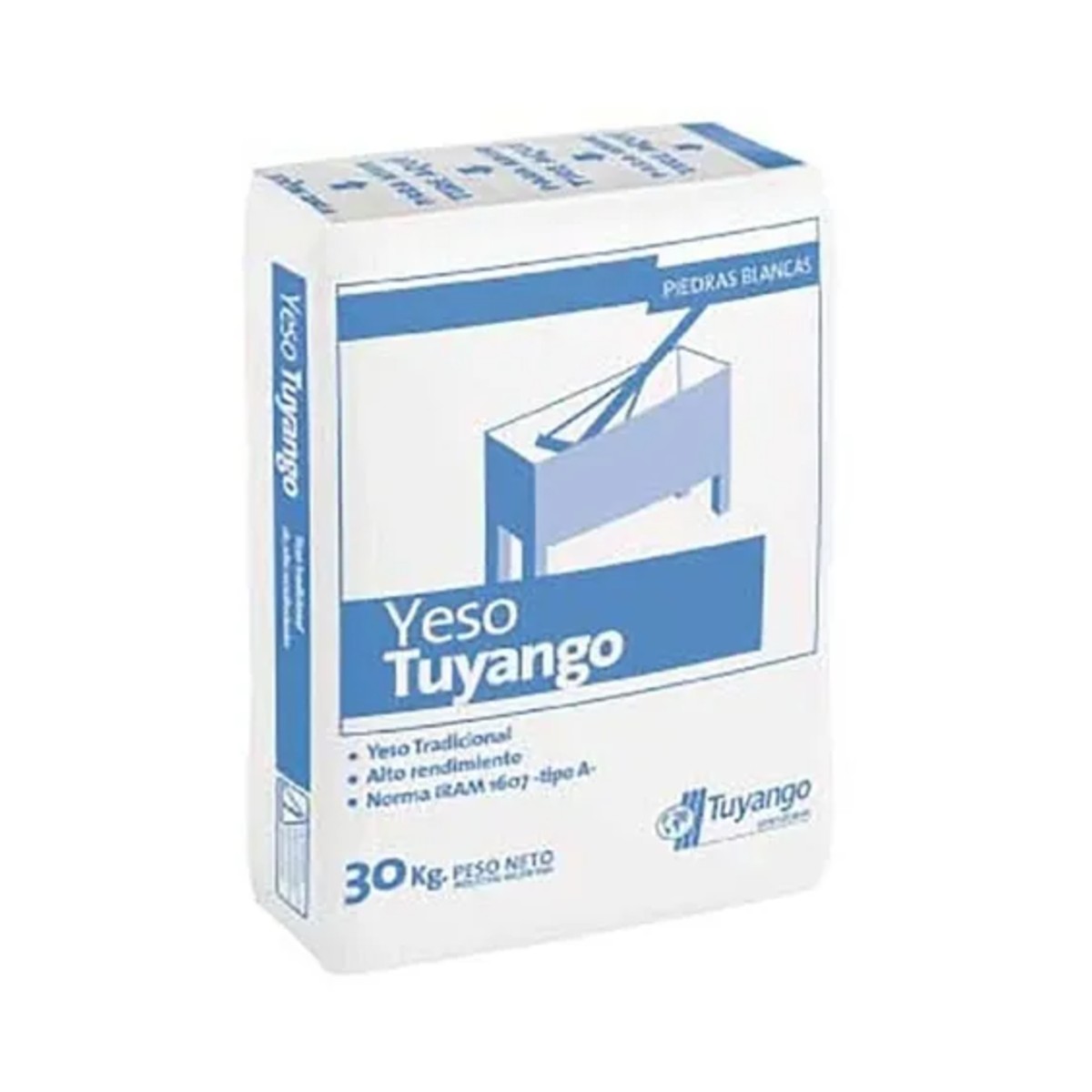 Bolsa Yeso Tuyango Tradicional Alto Rendimiento X30 Kg | Agronline